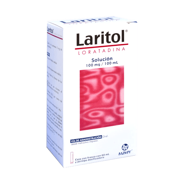 LORATADINA LARITOL 100 MG 60 ML SOL – FarMás