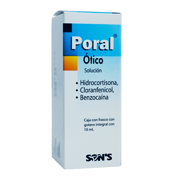 CLORANFENICOL/HIDROCORTISONA/BENZOCAINA PORAL OTICO SOL. GOTAS 10 ML ...