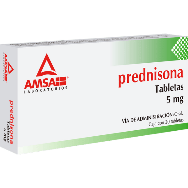 PREDNISONA (AMSA) C/20 TAB 5 MG – FarMás
