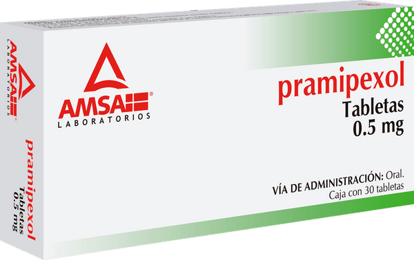 PRAMIPEXOL (AMSA) C/30 TAB. 0.5 MG. – FarMás