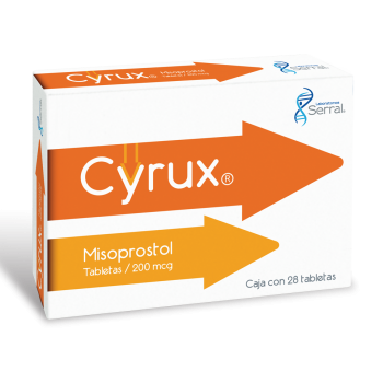 MISOPROSTOL CYRUX C/28 TAB. 200 MCG. – FarMás