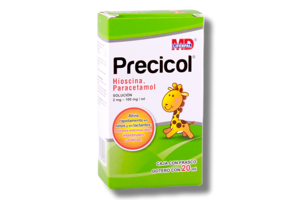 BUTILHIOSCINA PRECICOL SOL. GOTAS 20 ML. 2/100 MG – FarMás