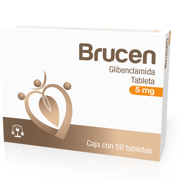 GLIBENCLAMIDA BRUCEN C/50 TAB. 5 MG. – FarMás