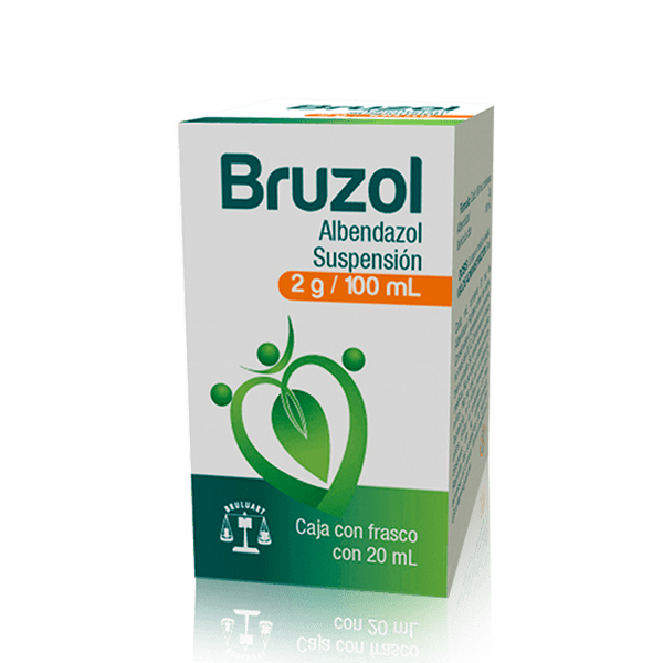 ALBENDAZOL BRUZOL SUSP. 20 ML. 2 G. – FarMás