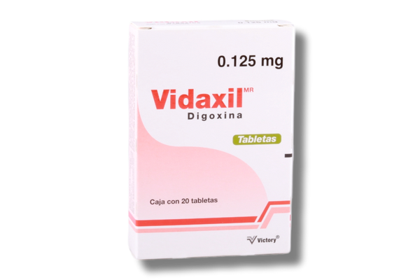 DIGOXINA VIDAXIL C/ 20 TABS. 0.125 MG. – FarMás