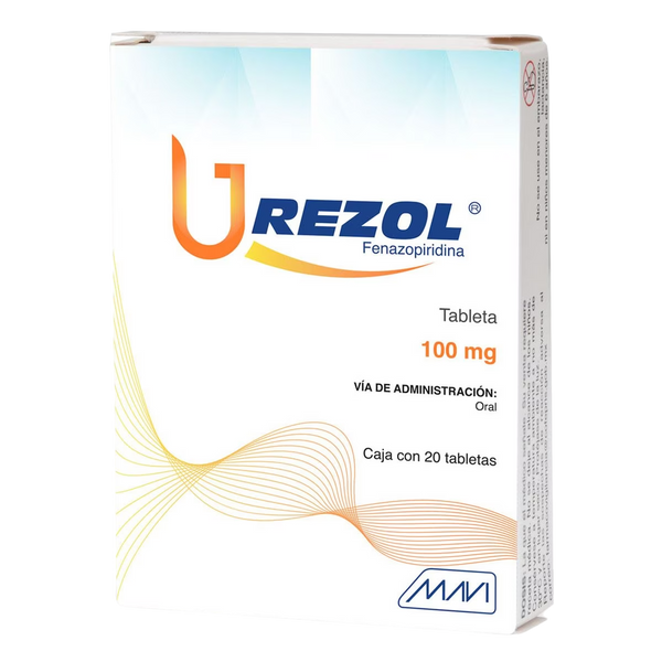 FENAZOPIRIDINA UREZOL C/20 TAB. 100 MG. – FarMás