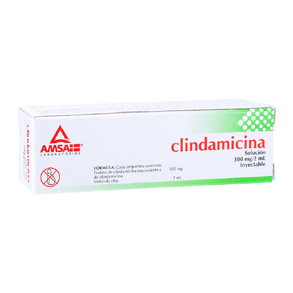 CLINDAMICINA SI 300MG/2ML C/1 AMP – FarMás