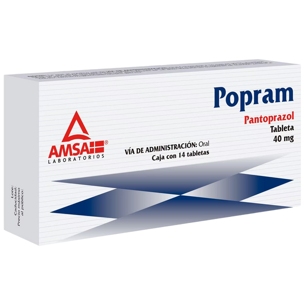 PANTOPRAZOL POPRAM C/14 TAB. 40 MG. – FarMás
