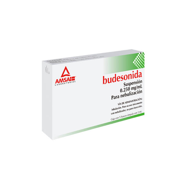 BUDESONIDA SUSP NEBULIZAR 0.500 MG/ML C/5 AMP 2 ML – FarMás