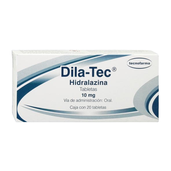 HIDRALAZINA 10 MG 20 TAB – FarMás