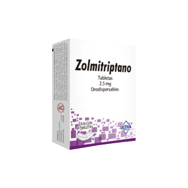 ZOLMITRIPTANO 2.5 MG C/2 TAB – FarMás