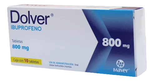 DOLVER 800MG CAJA C/10 TAB – FarMás