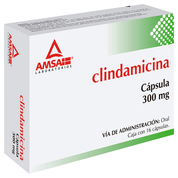 CLINDAMICINA CAP 300MG C/16 PZA – FarMás
