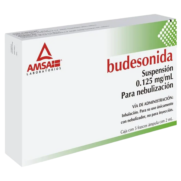 BUDESONIDA (AMSA) SUSP. P/NEBN. C/5 AMP. 2 ML. (0.125 MG/ML) – FarMás
