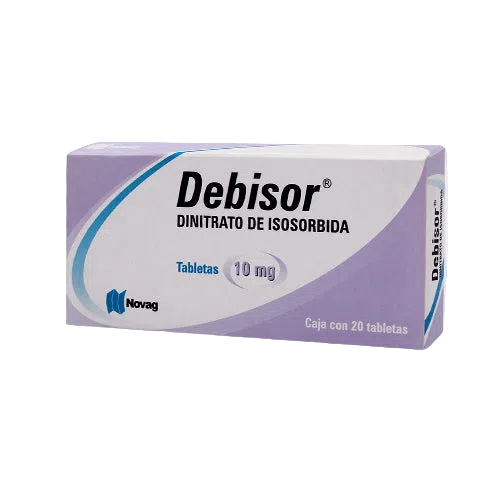 ISOSORBIDA DEBISOR C/20 TAB.10 MG. – FarMás
