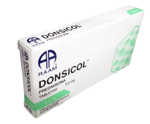 PREDNISONA DONSICOL C/20 TAB. 5 MG. – FarMás