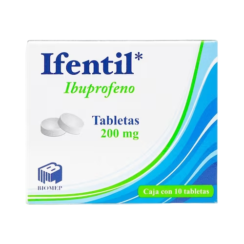 IBUPROFENO IFENTIL 200MG C/10 TABS PZA – FarMás