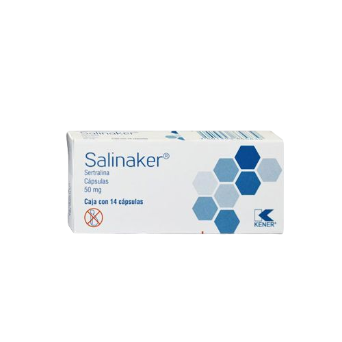 SERTRALINA SALINAKER C/14 CAP. 50 MG. – FarMás