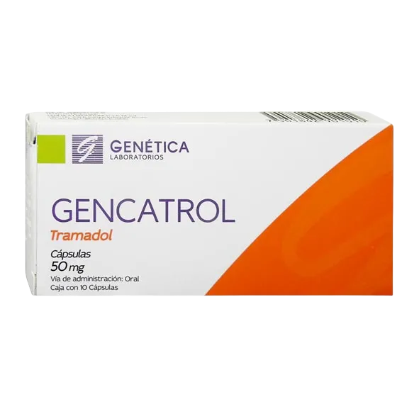TRAMADOL GENCATROL C/10 CAP. 50 MG. – FarMás