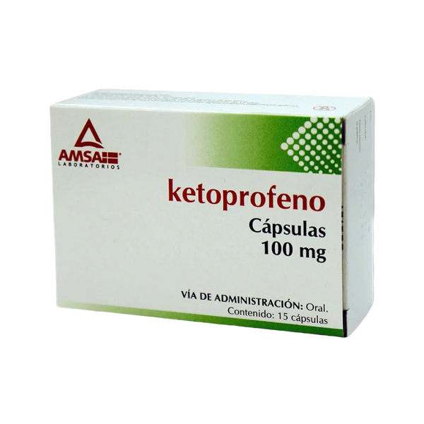 KETOPROFENO 100 MG C/15 CAPS – FarMás