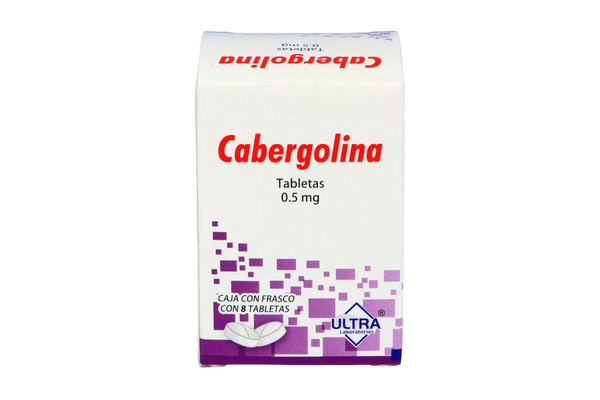 CABERGOLINA 0.5MG FRASCO C/ 8 TABLETAS – FarMás