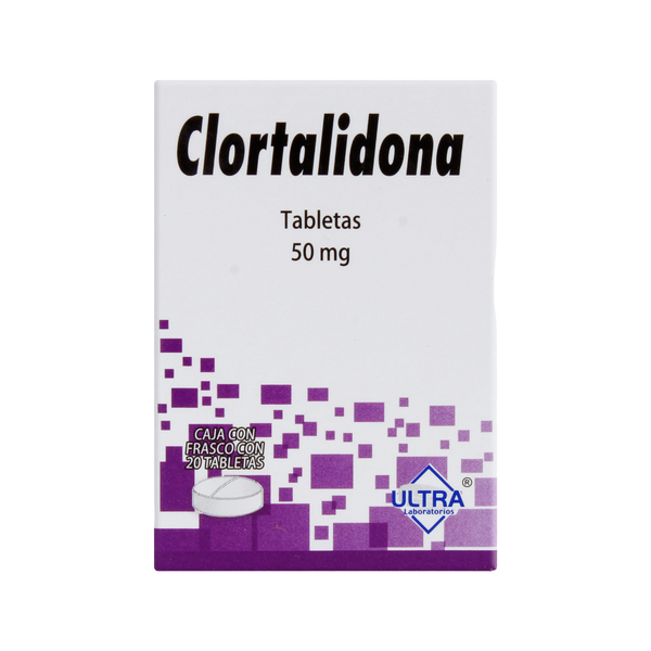 CLORTALIDONA (ULTRA) C/20 TAB. 50 MG. – FarMás