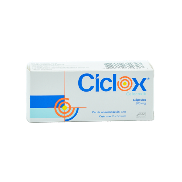CICLOX 200 MG C/10 CAP – FarMás