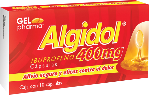 IBUPROFENO ALGIDOL C/10 CAPS 400 MG – FarMás