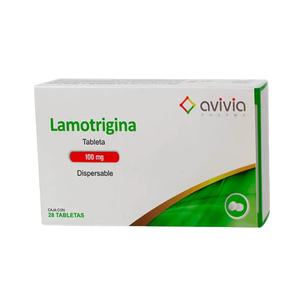 LAMOTRIGINA 100 MG (AVIVIA) C/28 TAB – FarMás