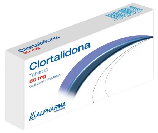 CLORTALIDONA 50MG C/30 TABS – FarMás