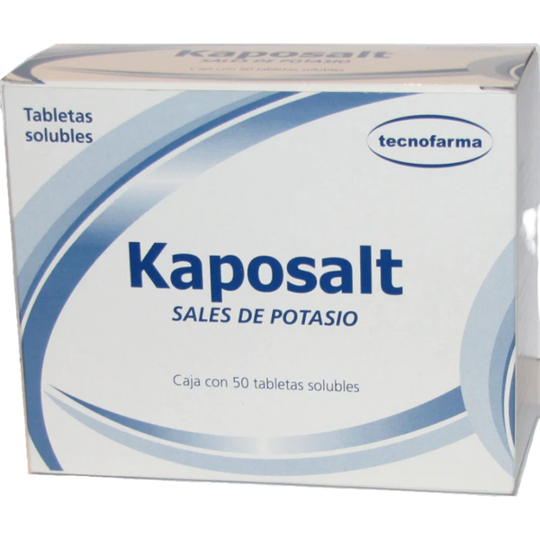 SALES DE POTASIO 390MG C/50 TAB – FarMás