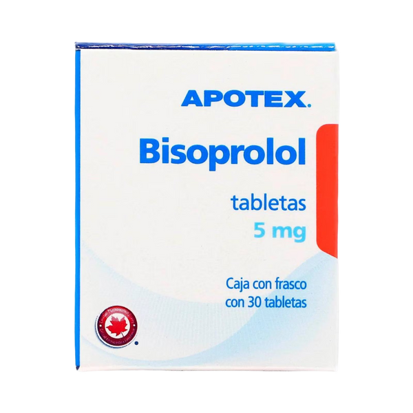 BISOPROLOL (APOTEX) C/30 TAB. 5 MG. – FarMás
