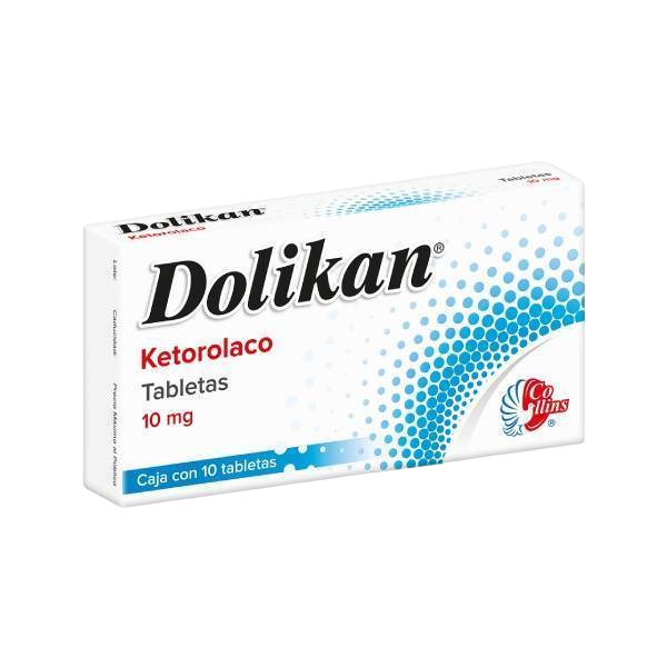 KETOROLACO DOLIKAN C/10 TAB. 10 MG. – FarMás