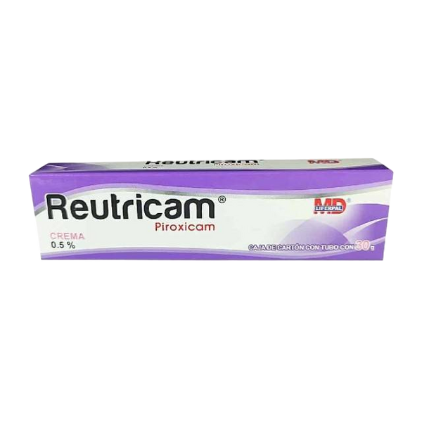 PIROXICAM REUTRICAM CREMA TUBO C/30 G. 0.5 G. – FarMás