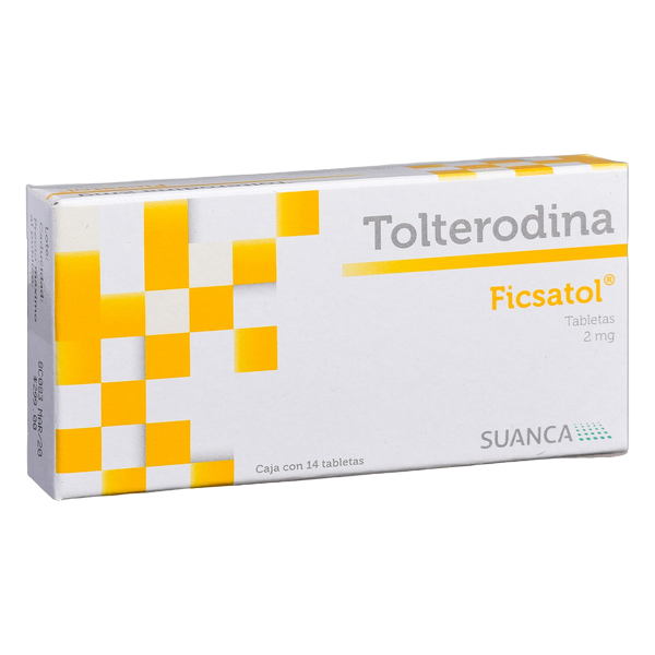 FICSATOL TOLTERODINA 2 MG C/14 TAB – FarMás